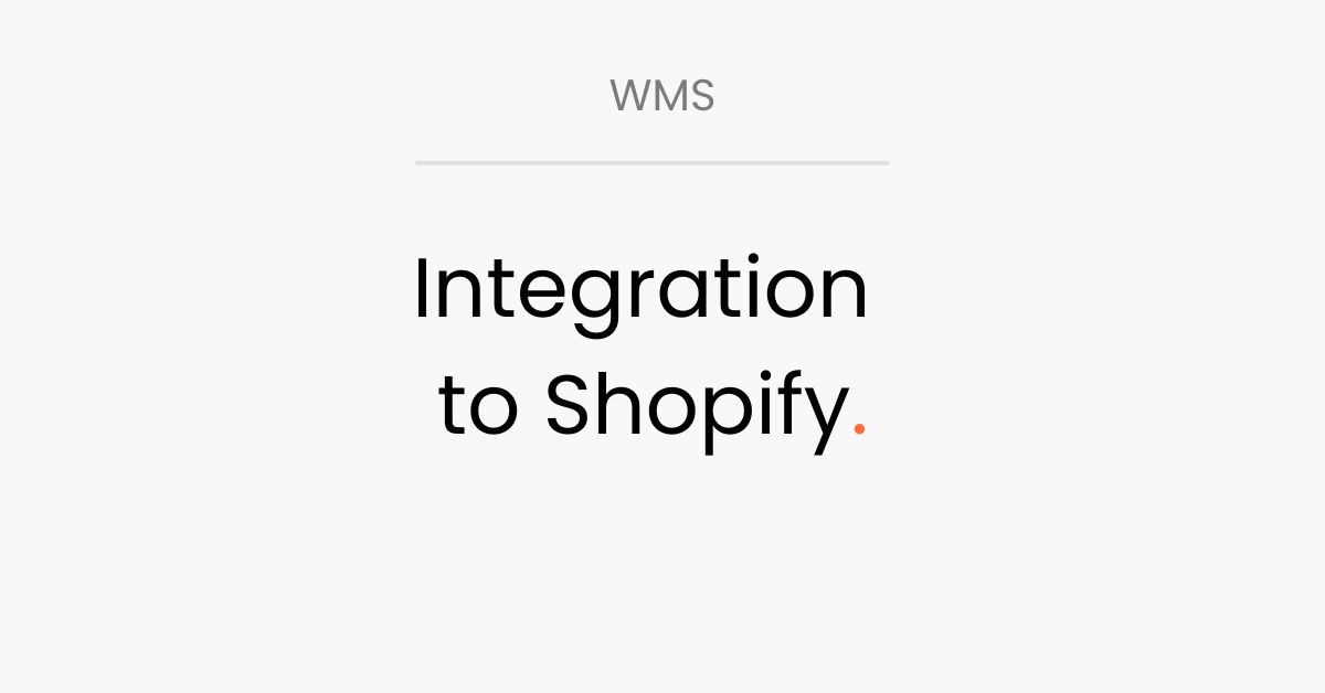 Logisnap | Guide: Integration to Shopify 🛒