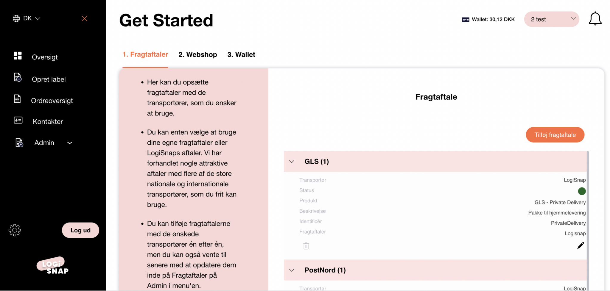 LogiSnap | Guide: Setting up freight agreements 🚚