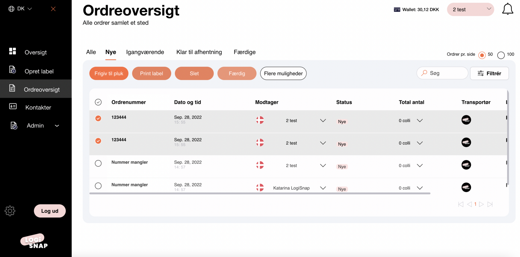 Logisnap | Guide: Print label 🏷️